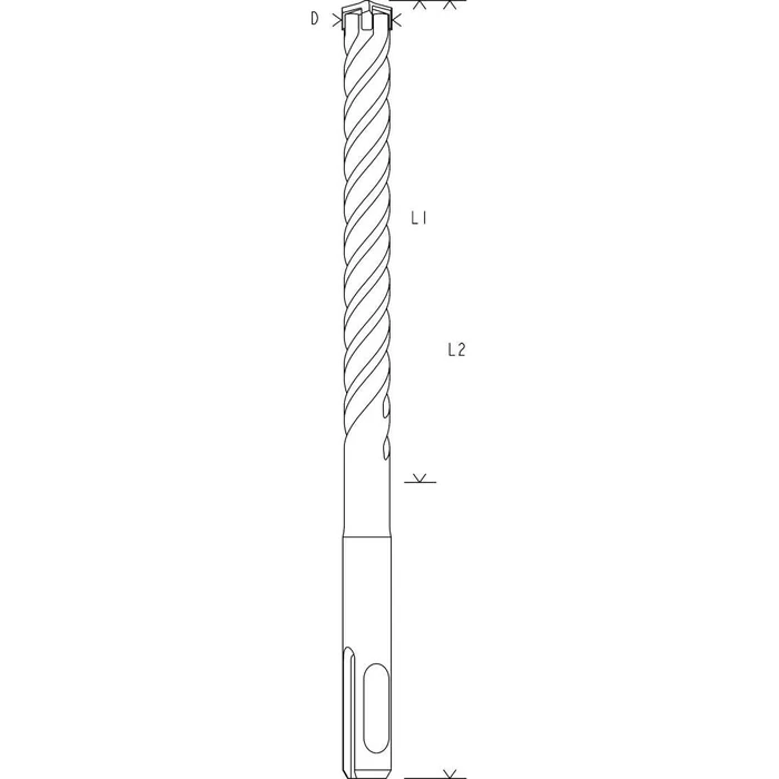 Bosch hamer burgija SDS plus-5X 19 x 150 x 200 mm pakovanje od 1 komada - 2608836636