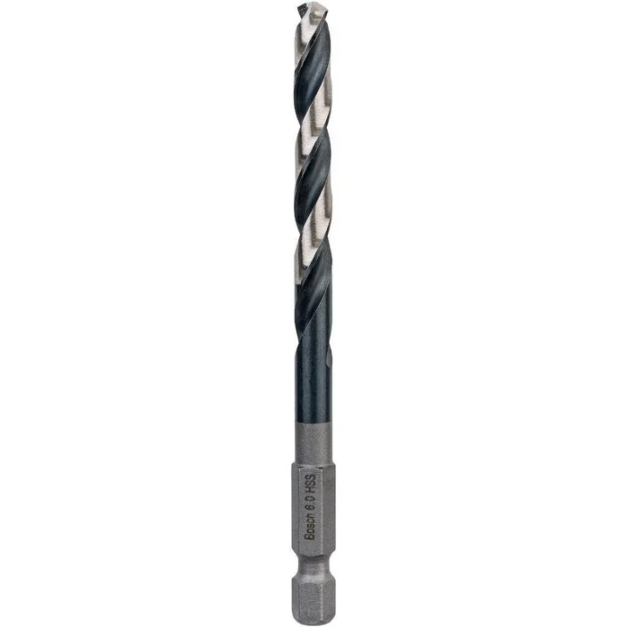 Bosch HSS spiralna burgija sa šestostranim prihvatom 6,0mm 6 x 57 x 98 mm pakovanje od 1 komada - 2608577058