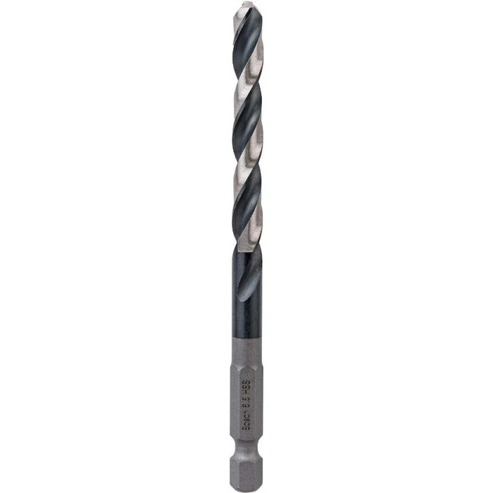 Bosch HSS spiralna burgija sa šestostranim prihvatom 6,5 mm 6.5 x 63 x 107 mm pakovanje od 1 komada - 2608577059