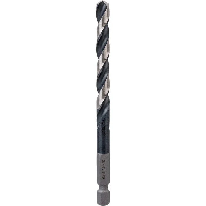 Bosch HSS spiralna burgija sa šestostranim prihvatom 7,0mm 7 x 69 x 109 mm pakovanje od 1 komada - 2608577060