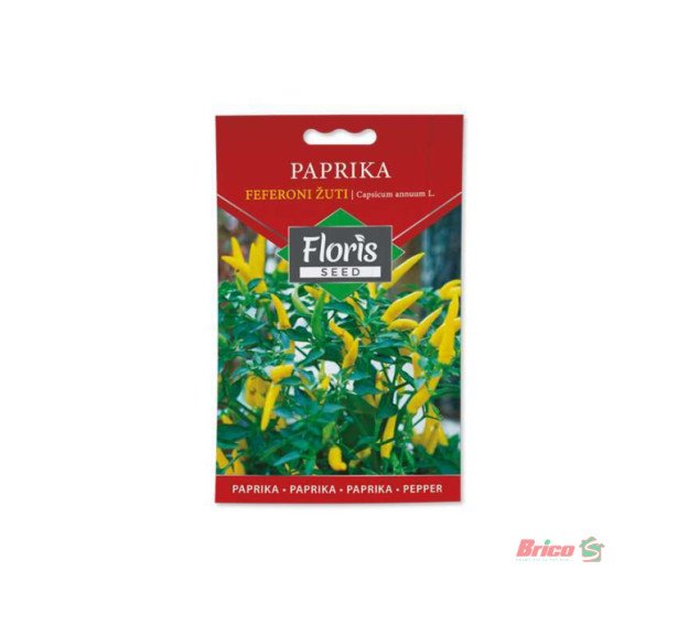 SEME P. PAPRIKA FEFERONA ŽUTA LJUTA 0,5G FLORIS