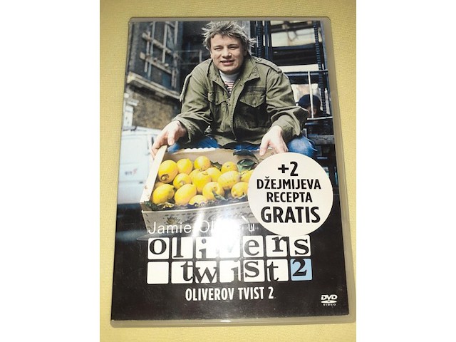 DŽEJMI OLIVER, OLIVEROV TVIST 2, dvd kuvar