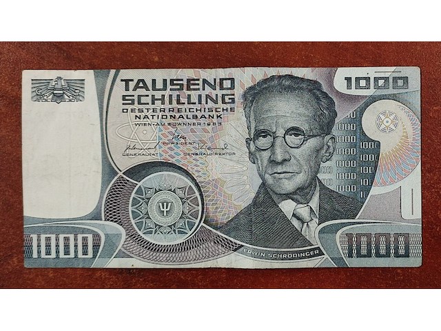 1000 SCHILLING 1983