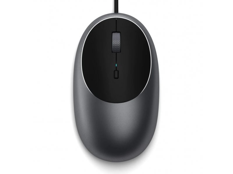 SATECHI C1 USB-C Wired Mouse – Space Grey