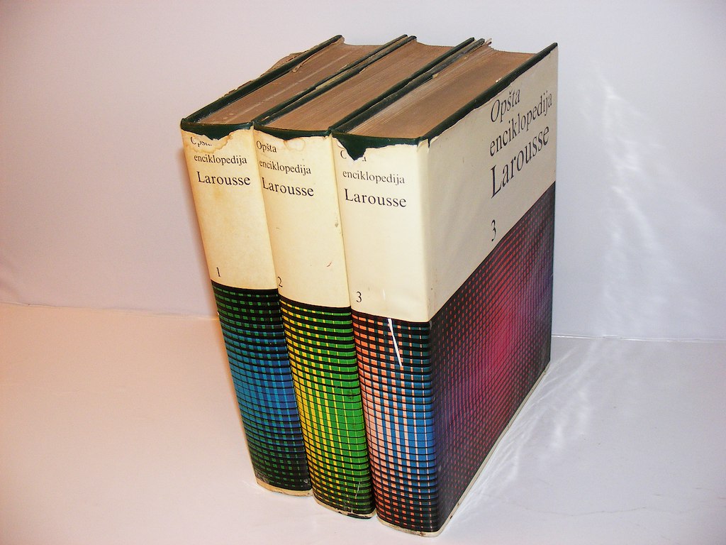 Opšta Enciklopedija Larousse 1-3 , Komplet