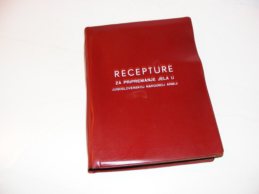 Recepture za pripremanje jela u JNA