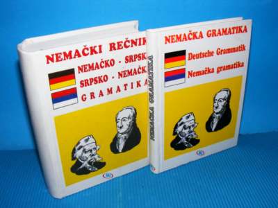 Nemacko srpski recnik i nemacka gramatika/prodato