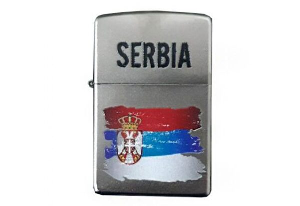 Zippo upaljač 205-082176 zastava Srbije