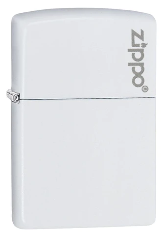 Zippo upaljač 214 ZL White Matte / Logo