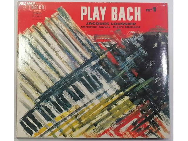 Jacques Loussier ‎– Play Bach Nº1  CD