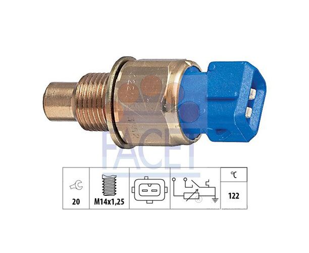 Senzor temperature rashladne tečnosti Facet 7.3552 - WS2622 - 721085