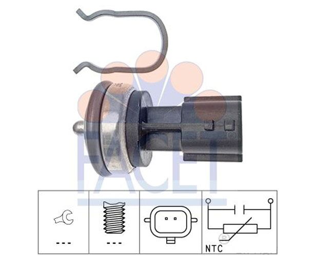 Senzor temperature rashladne tečnosti Facet 7.3337 - 82242 - WS3019 - 46778