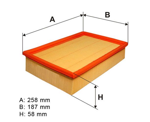 Filter vazduha Clean Filters MA1008 - AP067 - 1457429791