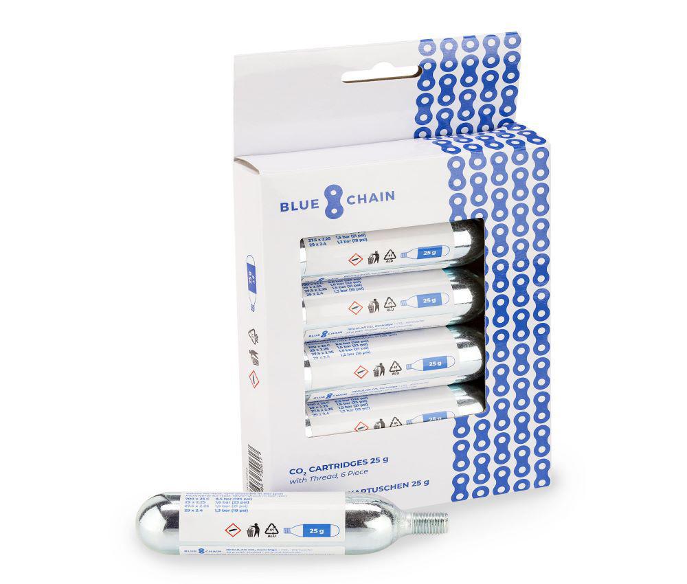 BLUECHAIN CO2 Cartridges - 25g