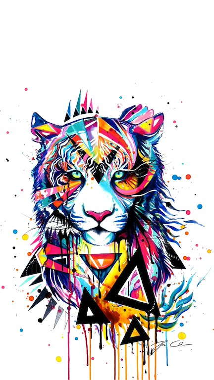 Tiger paint