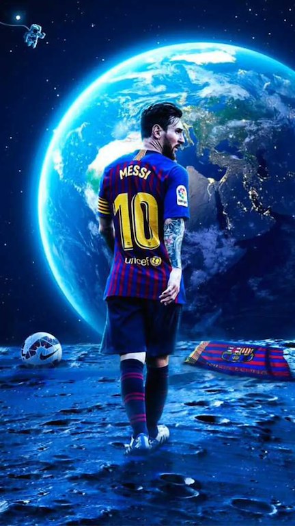 Messi moon