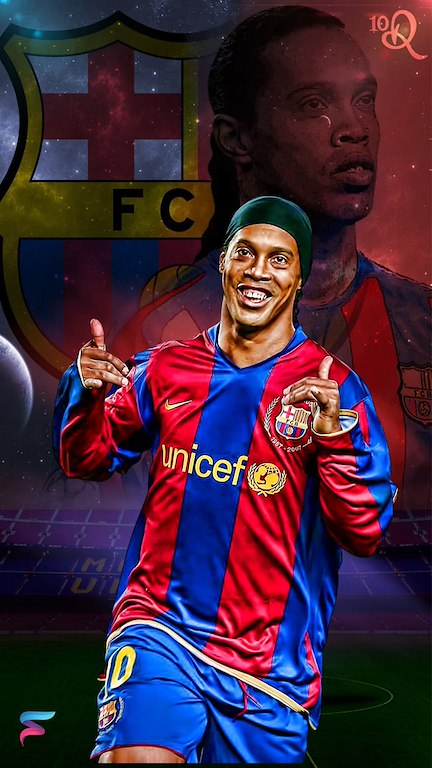 Ronaldinho celebration