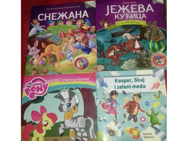 Knjige za decu-Ježeva Kuća-Snežana-Kasper-Pony