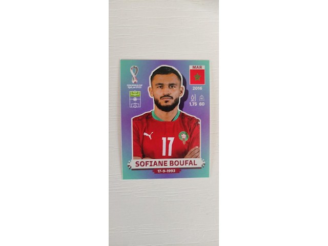 Panini FIFA 2022 international Qatar MAR15