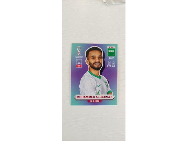 Panini FIFA 2022 international Qatar KSA07