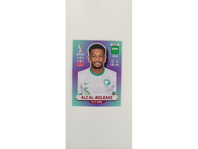 Panini FIFA 2022 international Qatar KSA06