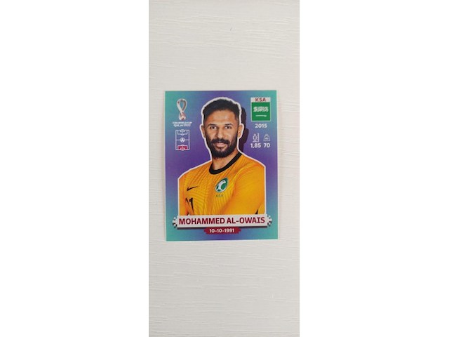 Panini FIFA 2022 international Qatar KSA03