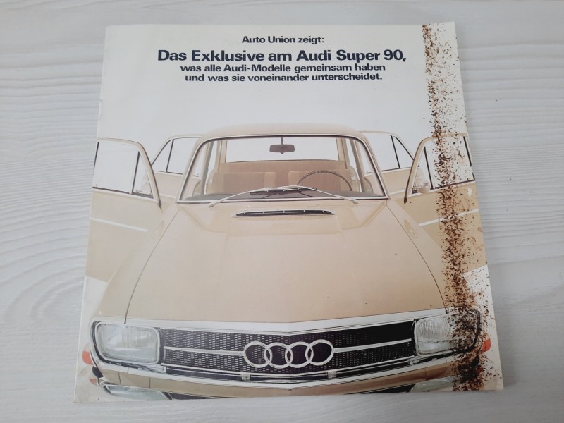 AUDI SUPER 90 PROSPEKT