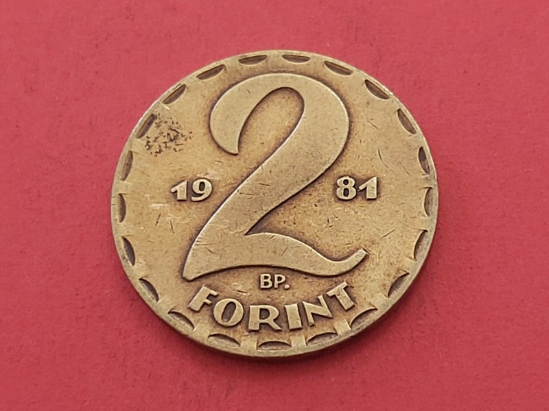 Mađarska - 2 forint 1981 god