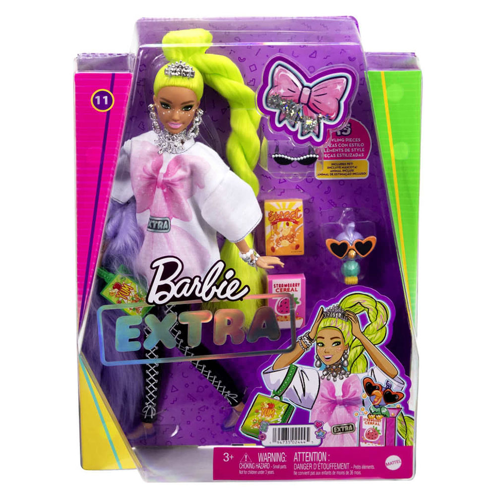 Barbie EXTRA lutka Neon