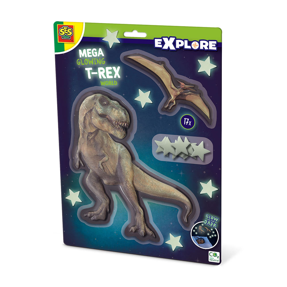 SES Creative Svetleći t-rex set