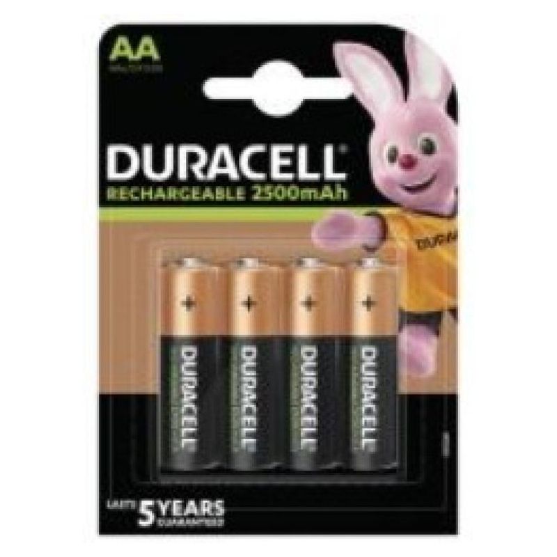 Duracell 2500mAh AA R6 MN1500, PAK4 CK,punjive NiMH baterije (rechargeable Duralock stay charged 5g