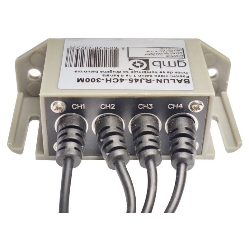 BALUN RJ45-4CH-300M Gembird balun za 4 kamere (AHD/CVI/TVI) do 5 megapiksela cena za komad