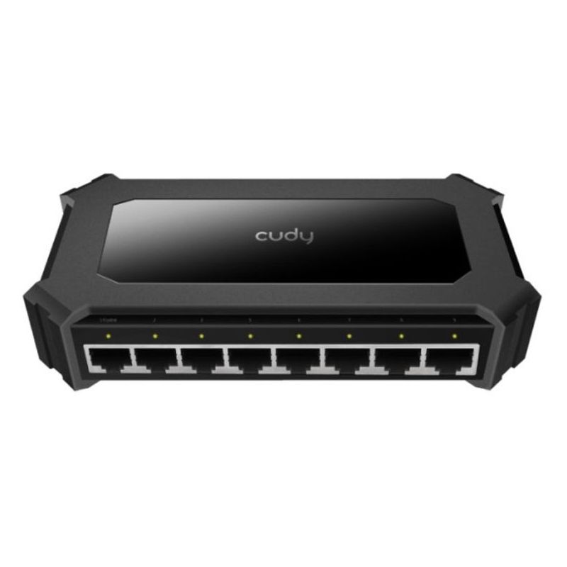 Cudy GS108D * 8-Port Gbit desktop Switch, 8x RJ45 10/100/1000 (Alt.PFS3008-8GT-L) 1599