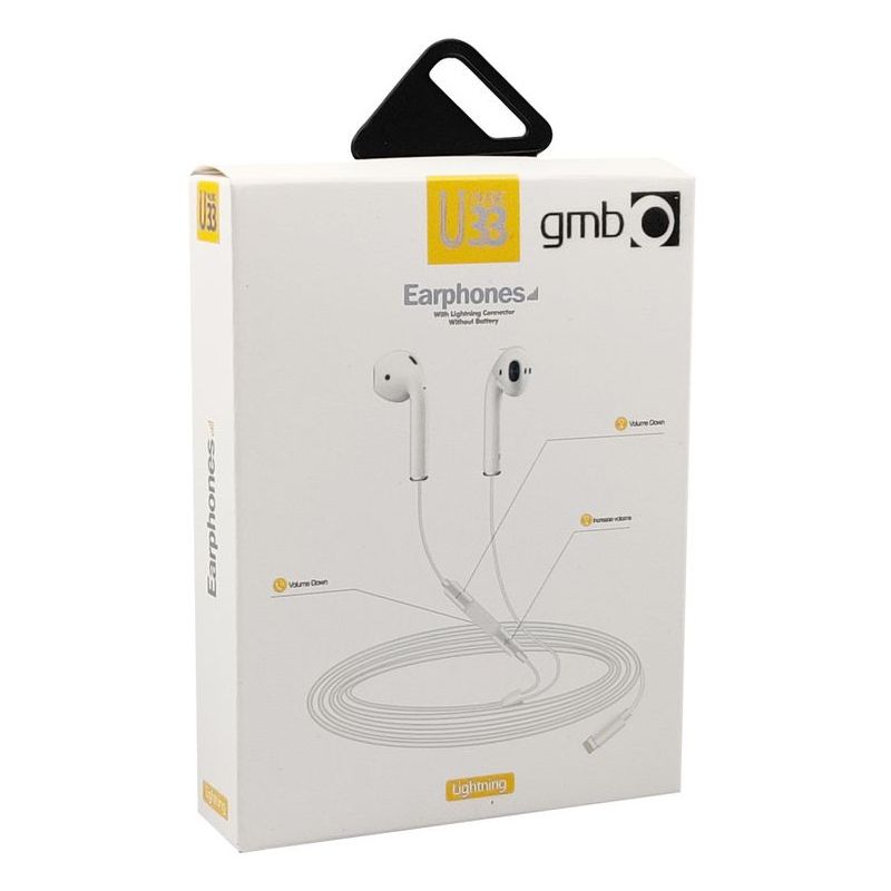 BHP-U33 Gembird MP3 slusalice sa mikrofonom + volume kontrol (1xLightning 8-pin) ANC
