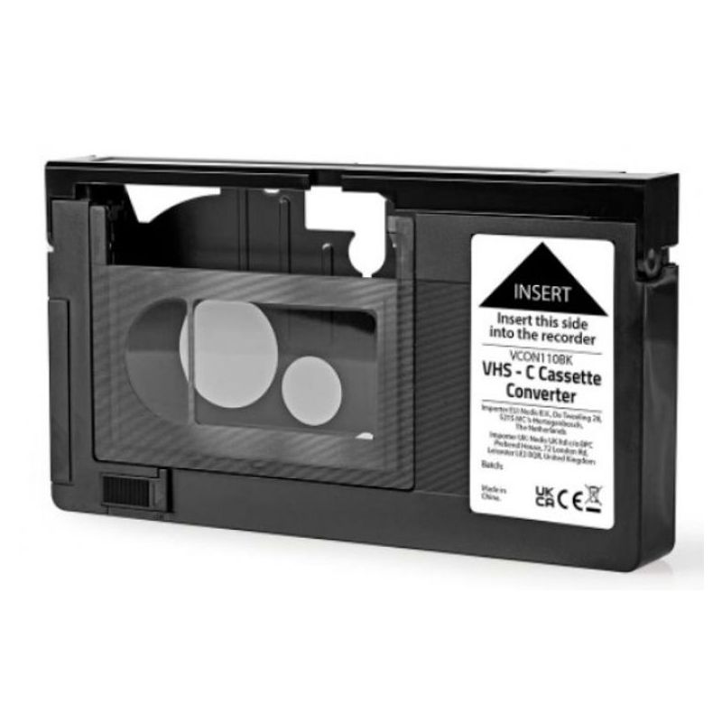 VCON110BK VHS Converter VHS-C to VHS video kasetu