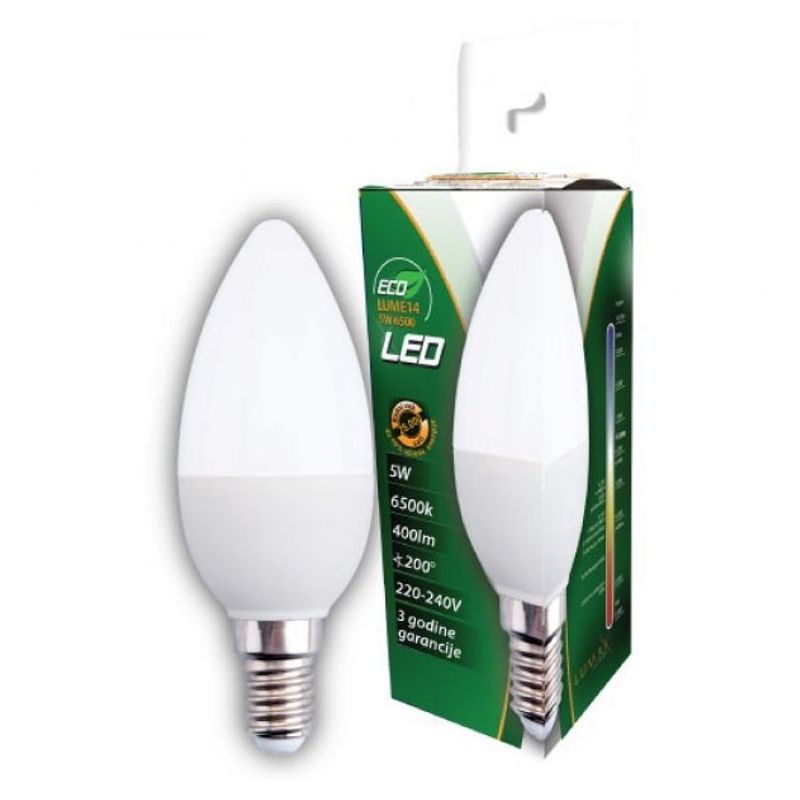 Led sijalica Lumax ECO LUME14-6W 6500k dnevno svetlo