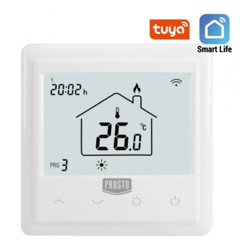 Digitalni smart Wi-Fi sobni termostat DST-W07