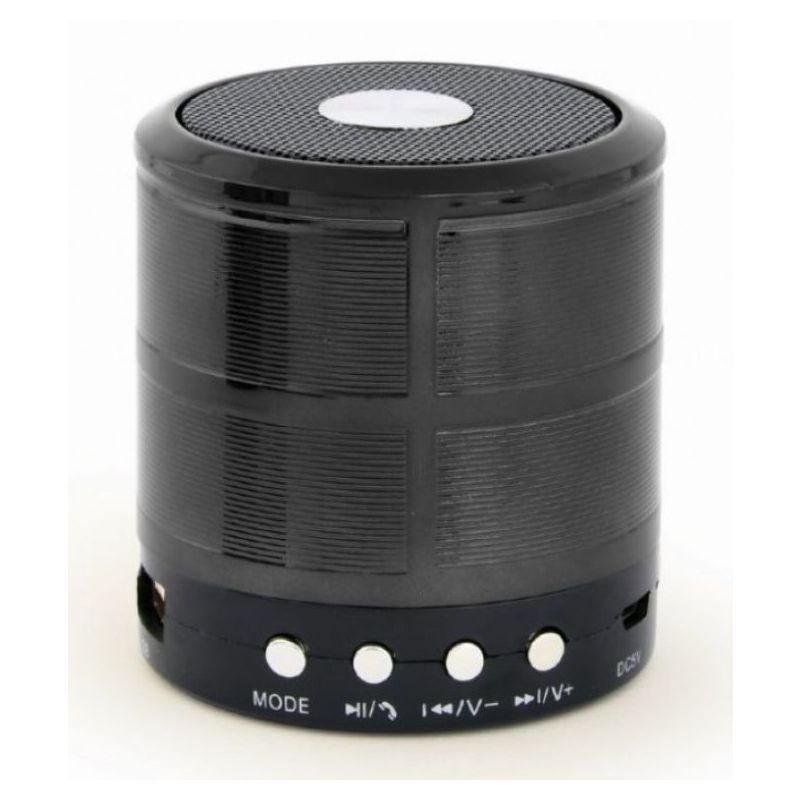 SPK-BT-08-BK Gembird Portable Bluetooth speaker +handsfree 3W, FM, microSD, AUX, black
