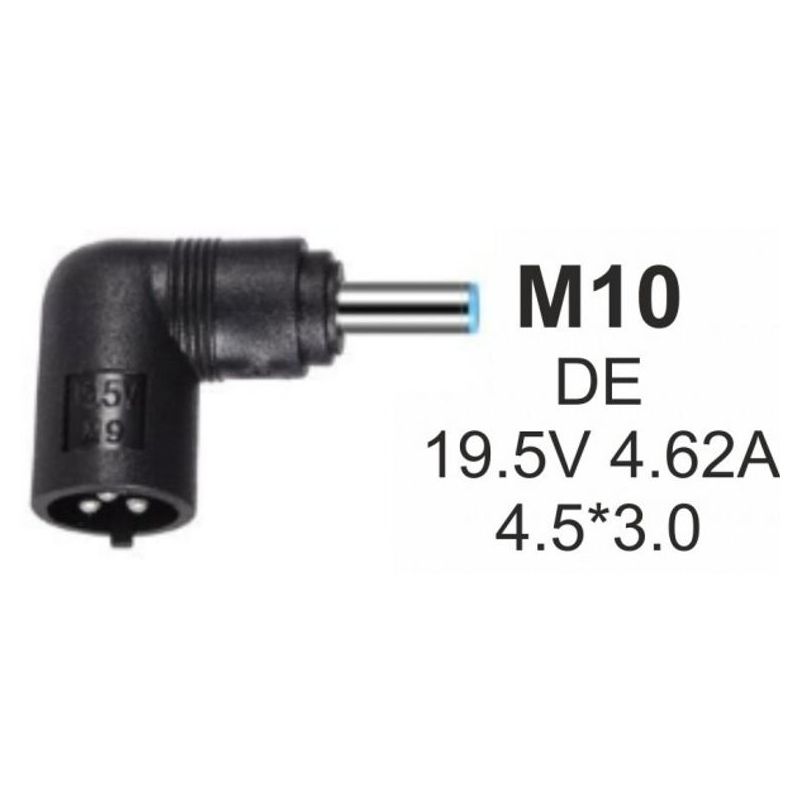 NPC-DE (M10) Gembird konektor za punjac 90W-19.5V-4.62A, 4.5×3.0mm PIN