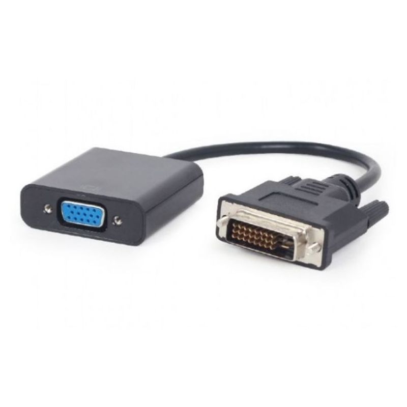 A-DVID-VGAF-01 Gembird DVI-D to VGA adapter cable 24+1, black