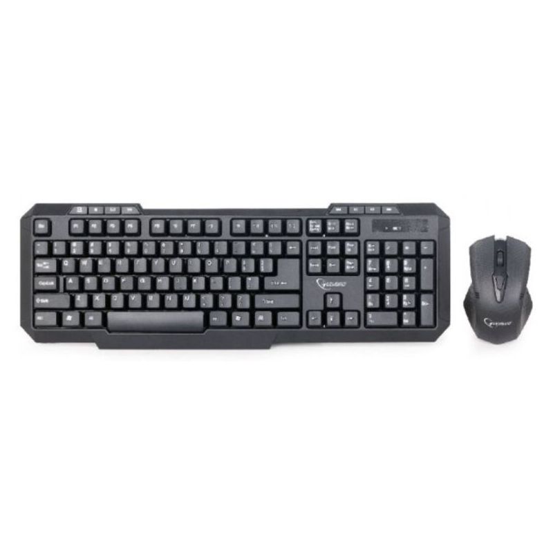 KBS-WM-02 Gembird Gejmerska tastatura US + bezicni mis USB