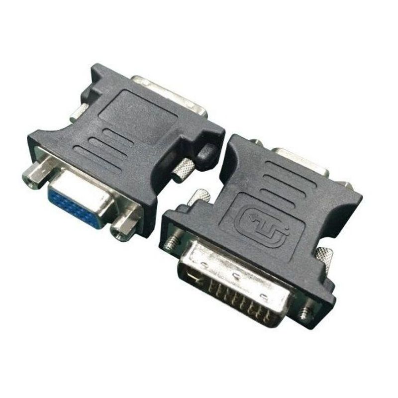 A-DVI-VGA-BK Gembird Adapter DVI-I 24+5-pin male to VGA 15-pin HD (3 rows) female, black DVI-I