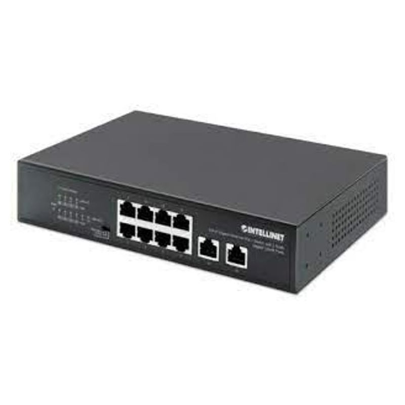 Intellinet Switch 8-Port Neupravljiv Gigabit Ethernet PoE