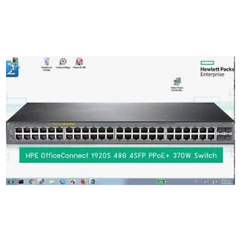 NET HP 1920S-48G 4SFP PoE+ 370W Switch REF