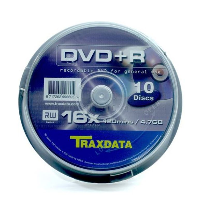 MED DVD TRX DVD+R 4.7GB C10