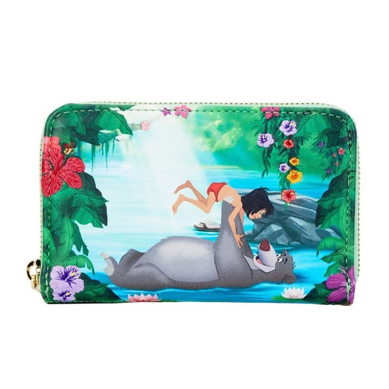 Disney Jungle Book Bare Necessities Zip Around Wallet