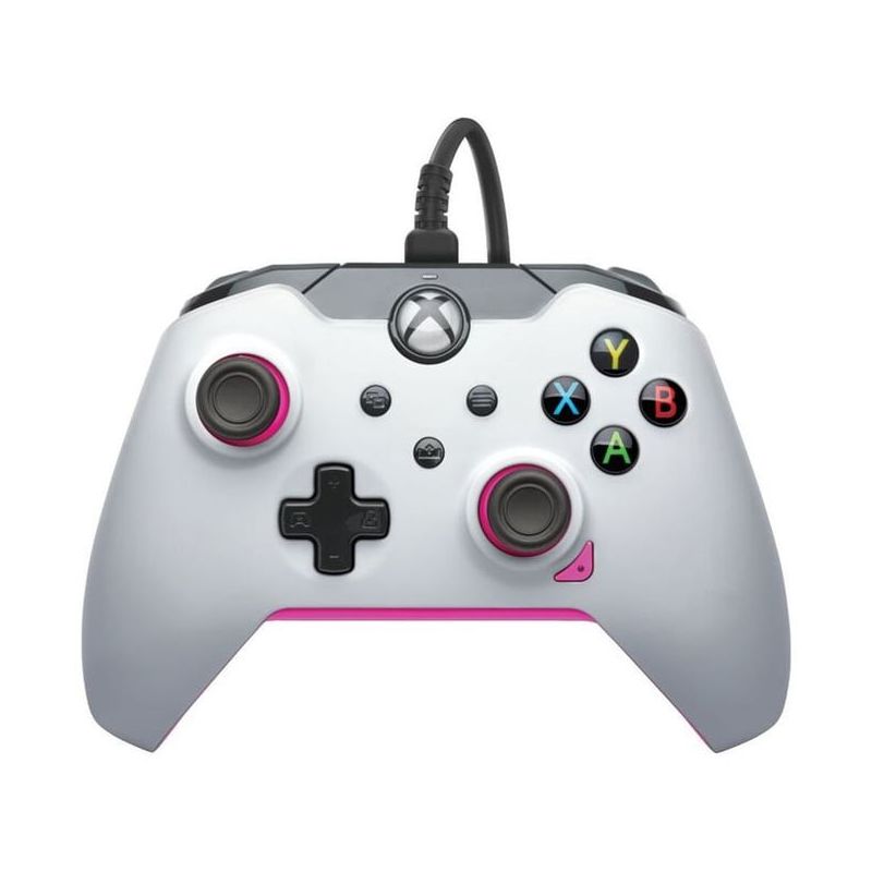 XBOX/PC Wired Controller White Fuse Pink