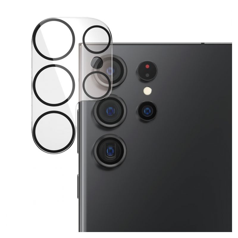 Zastita kamere 3D Full Cover za Samsung S918B Galaxy S23 Ultra transparent