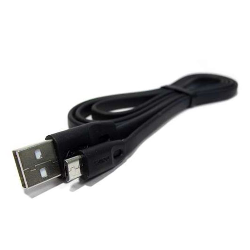 USB data kabal REMAX quick charge&data full speed micro crni 1m