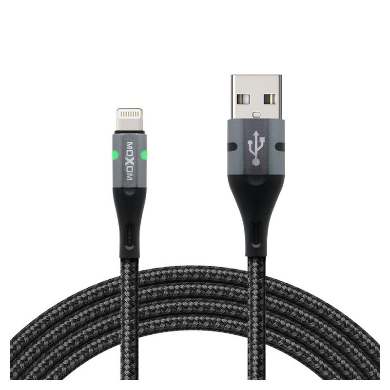 USB data kabal Moxom MX-CB55 lightning crni
